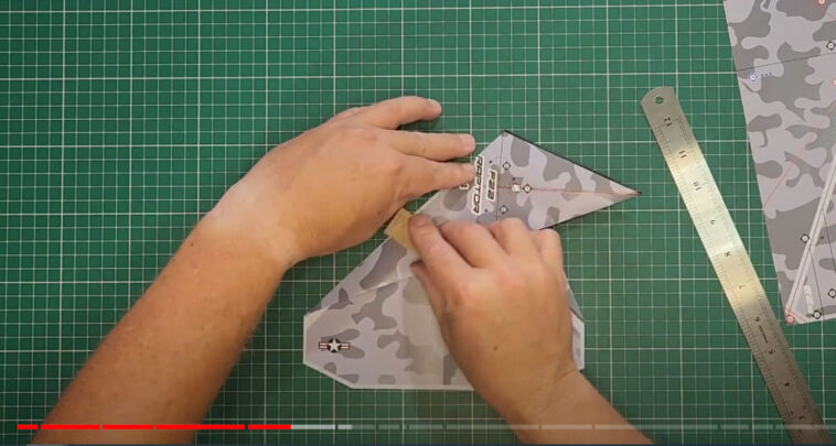 DIY Paper Airplane F-22 Raptor Jet - Make Your Own! - Fold More