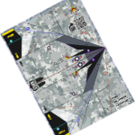 F-16 Viper Paper Plane Template - Fold More